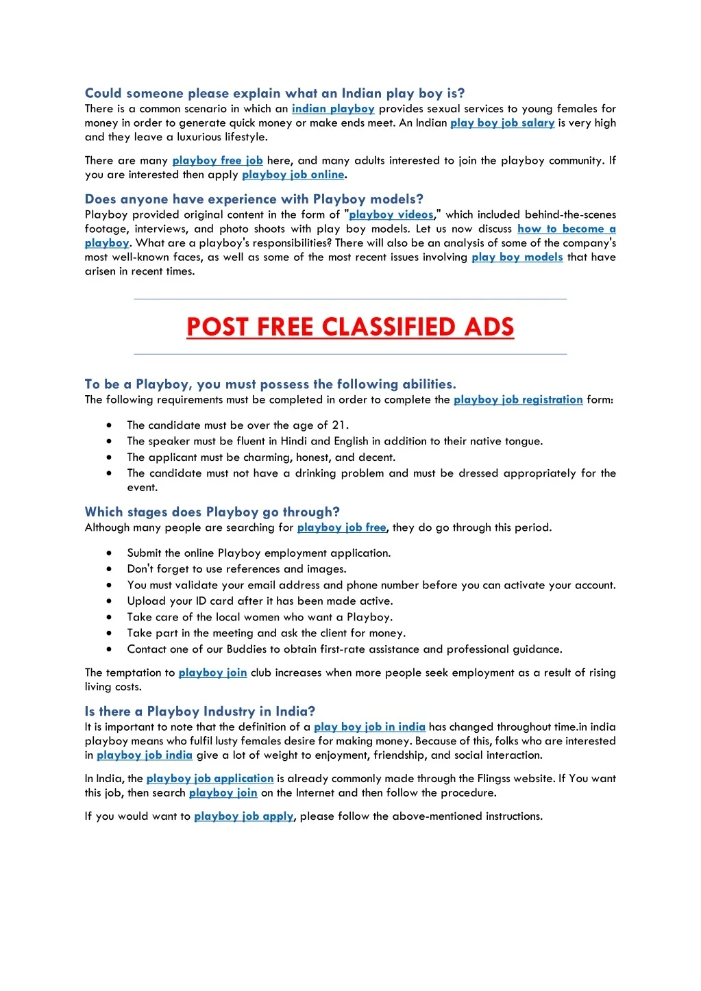 PPT - The Playboy Jobs What You Should Know PowerPoint Presentation ...