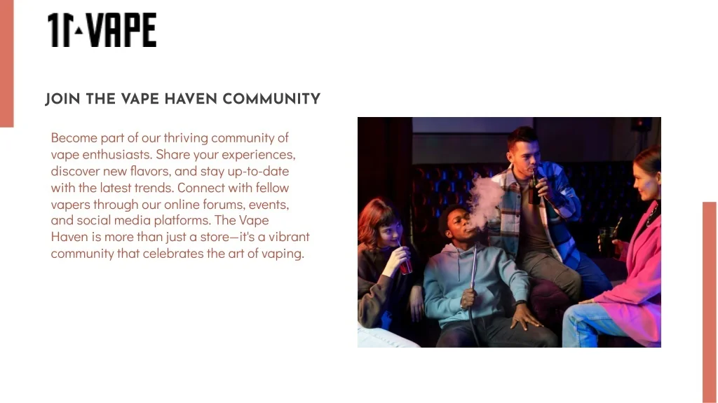 PPT - The Vape Haven Best Online Vape Store For Disposable Vapes ...