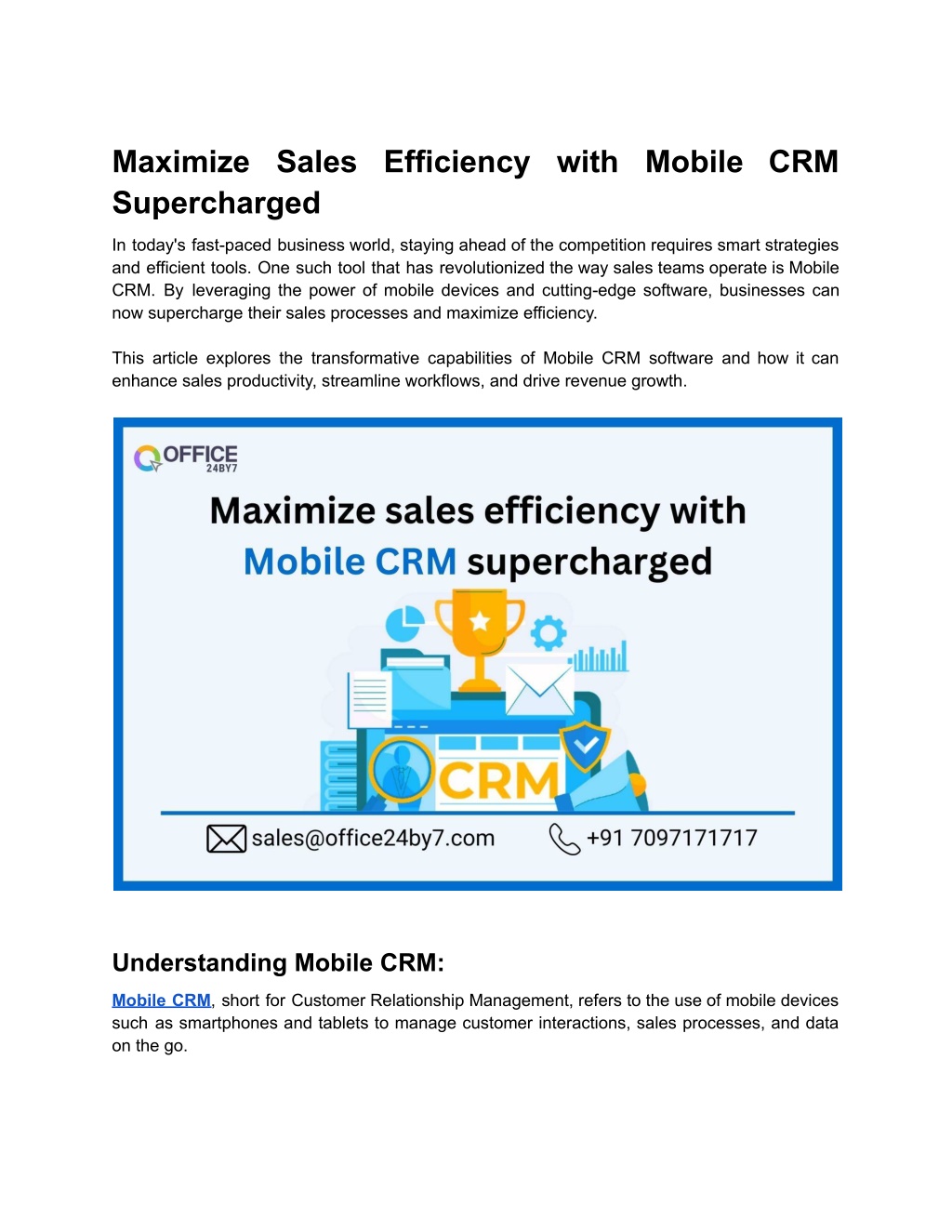 PPT - Maximize Sales Efficiency with Mobile CRM Supercharged PowerPoint ... PPT - Maximize Sales Efficiency with Mobile CRM Supercharged PowerPoint ...