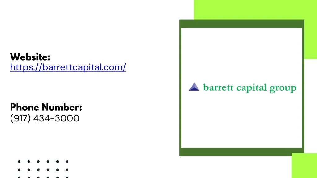 PPT - Choose Us For Real Estate Financing In New York | Barrett Capital ...