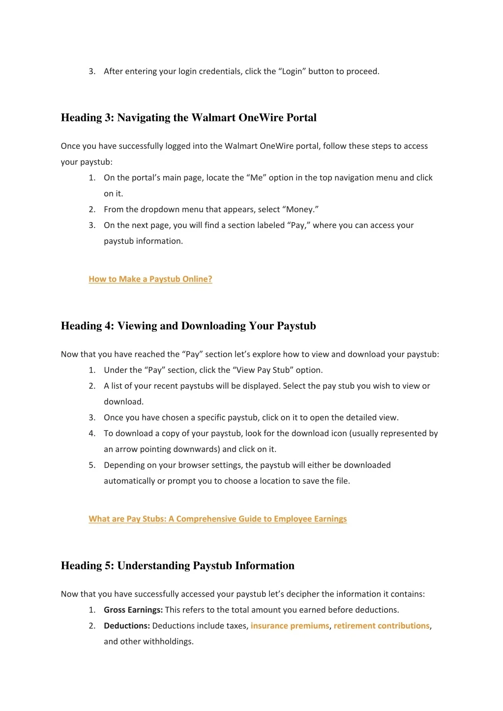 PPT - How to Get a Paystub from Walmart - A Step-by-Step Guide ...