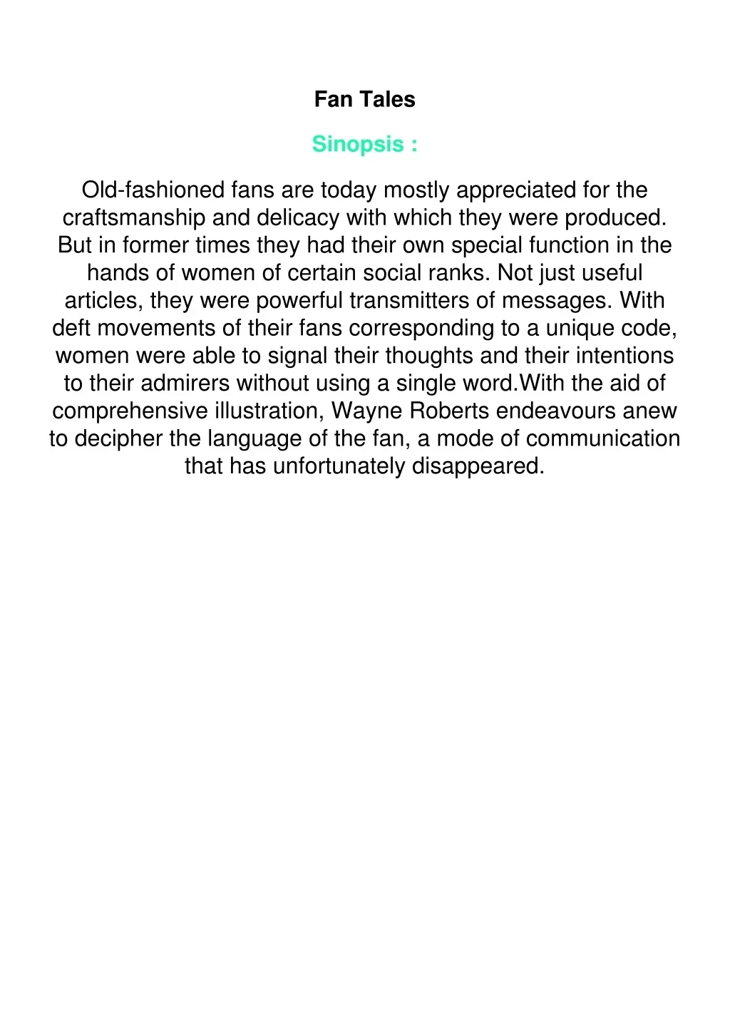 PPT - DOWNLOAD/PDF Fan Tales PowerPoint Presentation, free download ...