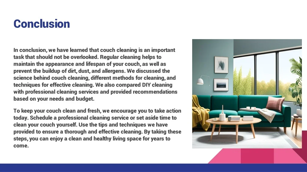 PPT - The Art of Clean_ Mastering Couch Cleaning Techniques in Preston ...