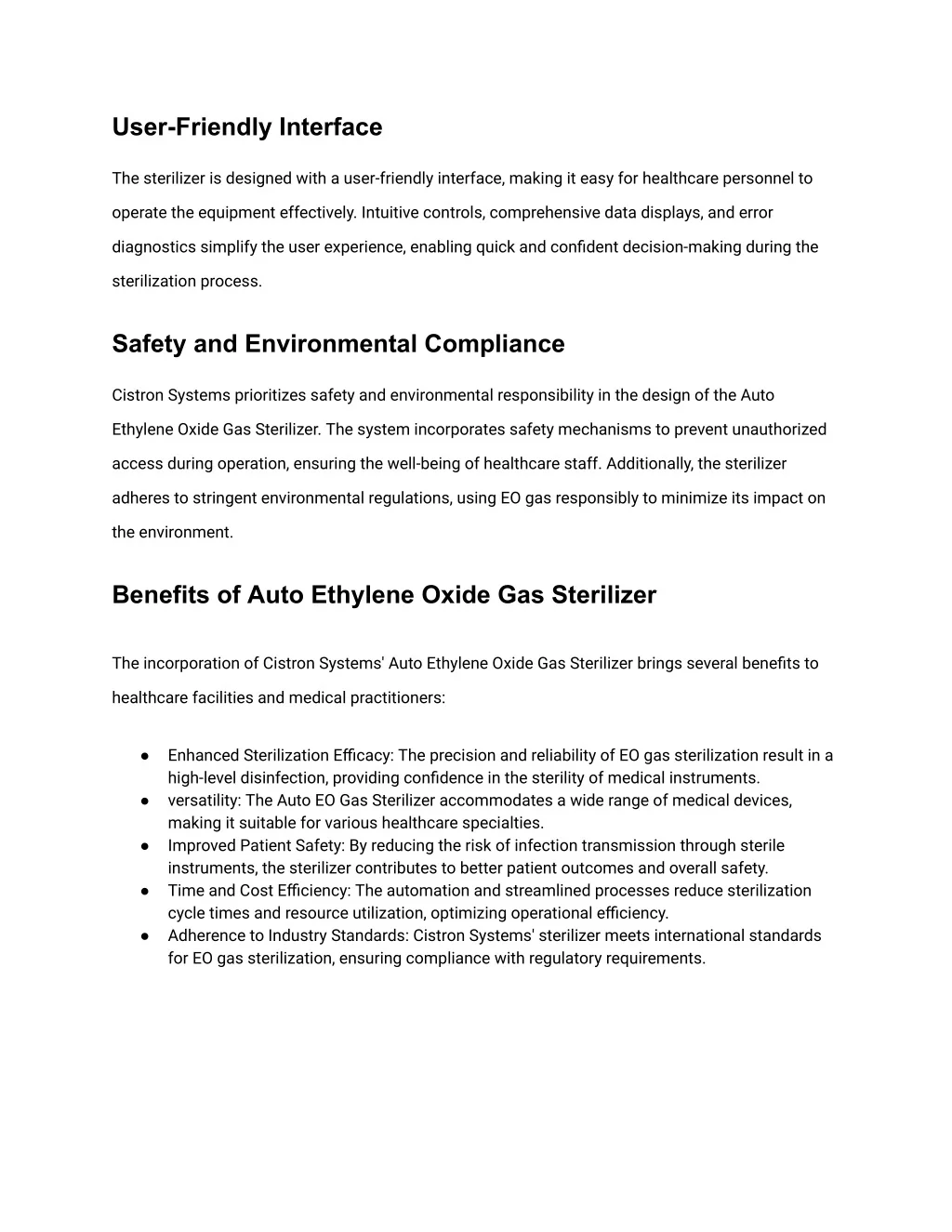 PPT - Auto Ethylene Oxide Gas Sterilizer_ Revolutionizing Healthcare ...
