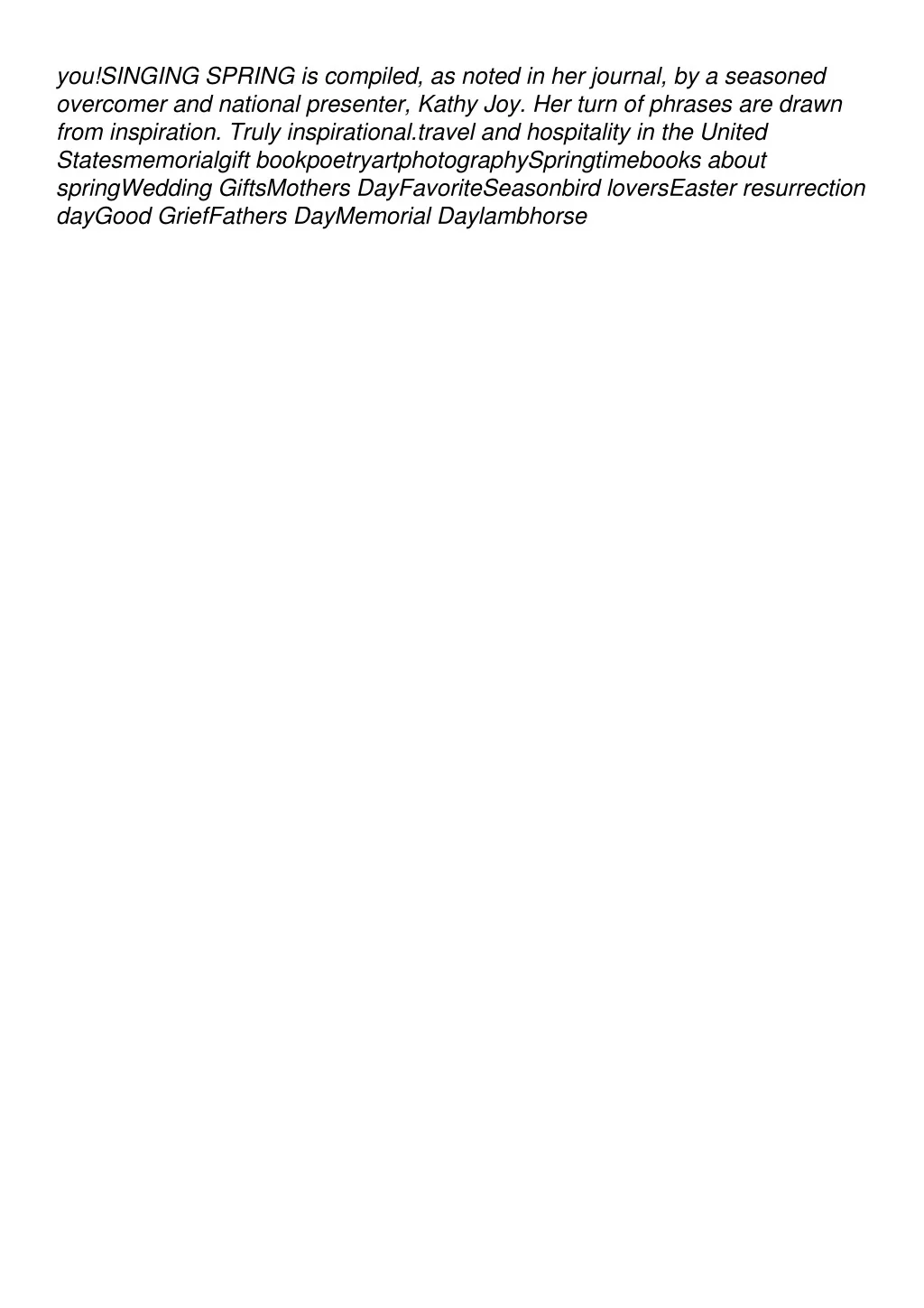 PPT - Ebook (download) Breath of Joy: Singing Spring full PowerPoint ...