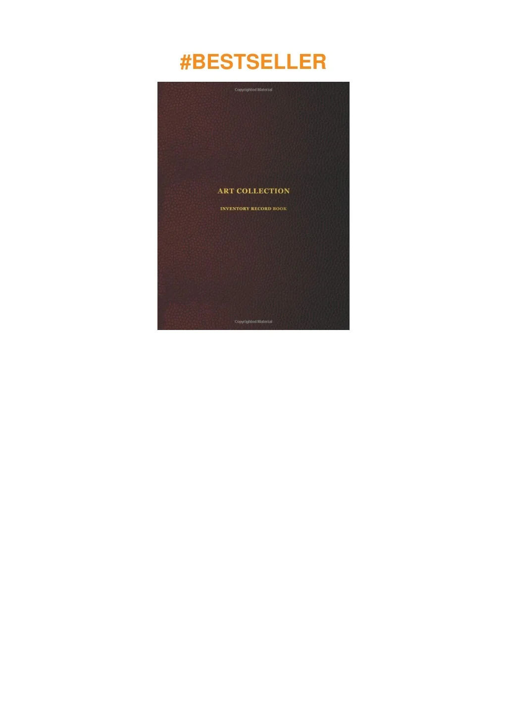PPT - $PDF$/READ/DOWNLOAD Art Collection Inventory Record Book ...