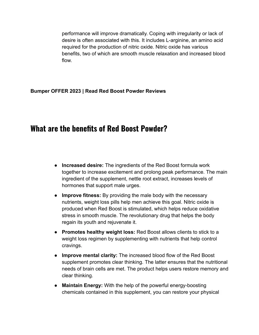 PPT - Red Boost Powder Reviews (HardWood Tonic Scam Exposed 2023) Does ...