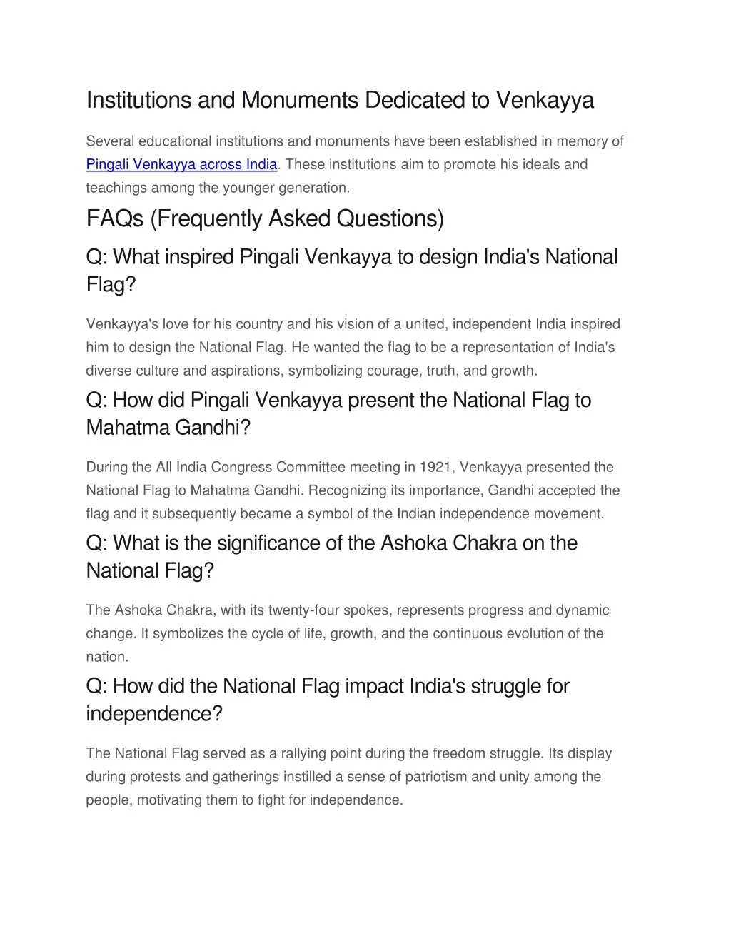 PPT - Pingali Venkayya The Visionary Who Designed India's National Flag ...
