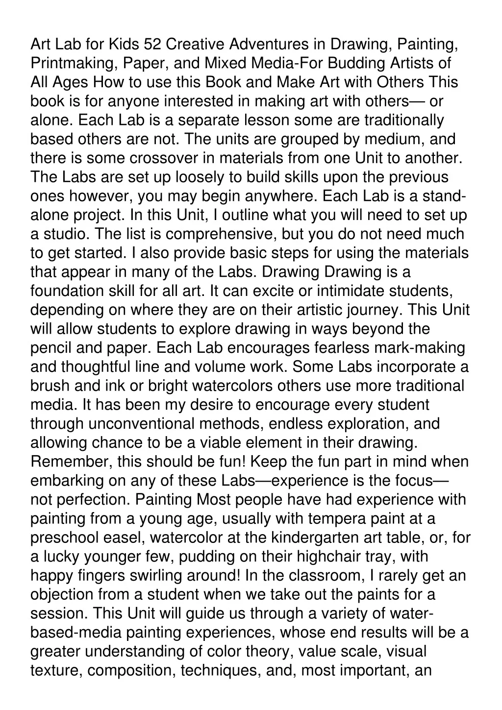 PPT - read book Art Lab for Kids: 52 Creative Adventures in Drawing ...