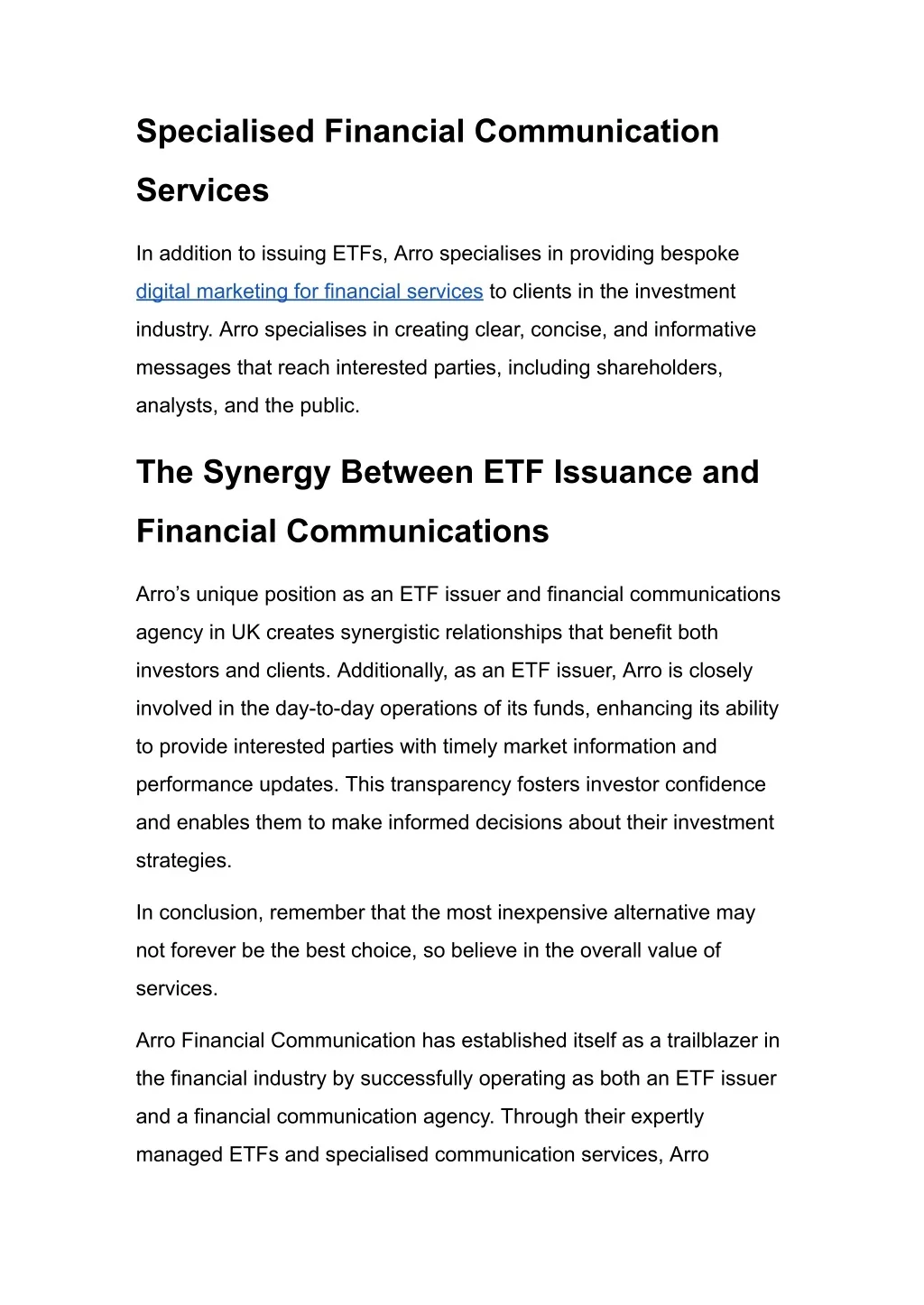PPT - The Role of a Financial Communication Agency in Boosting ETF ...