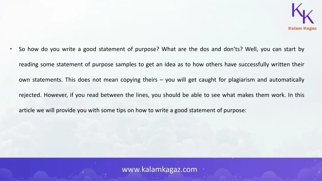 PPT - Everything To Know About A Statement Of Purpose (SOP) PowerPoint ...
