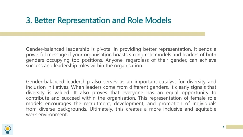 PPT - Gender-Balanced Leadership: The Benefits of Having Women in Roles ...