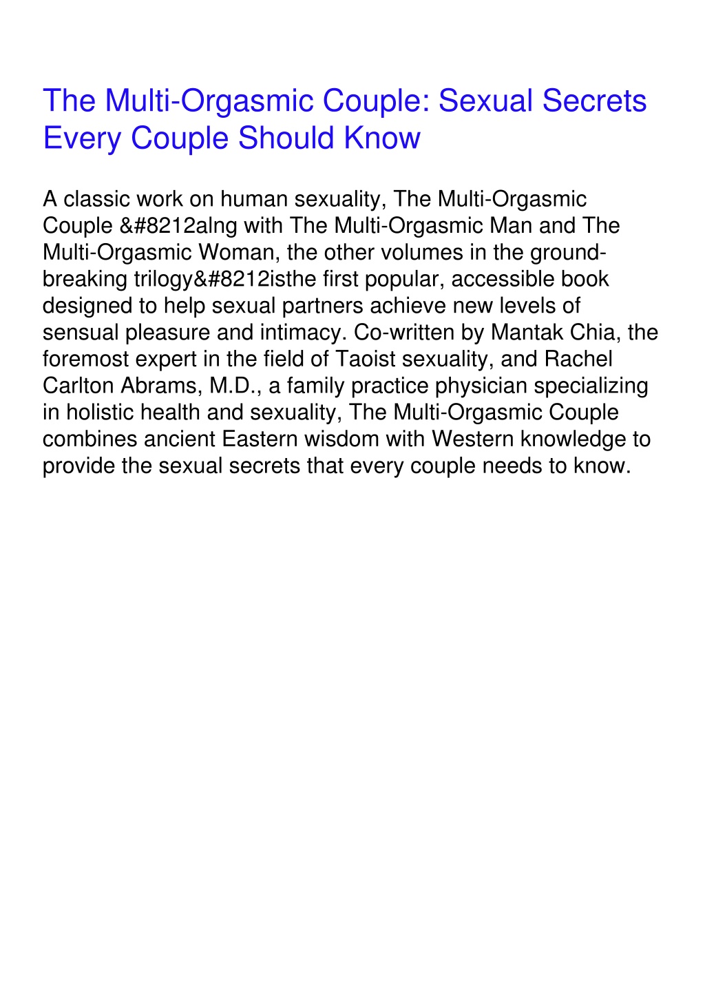 Ppt Full Download The Multi Orgasmic Couple Sexual Secrets Every