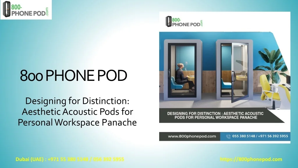 PPT - Designing for Distinction- Aesthetic Acoustic Pods for Personal ...