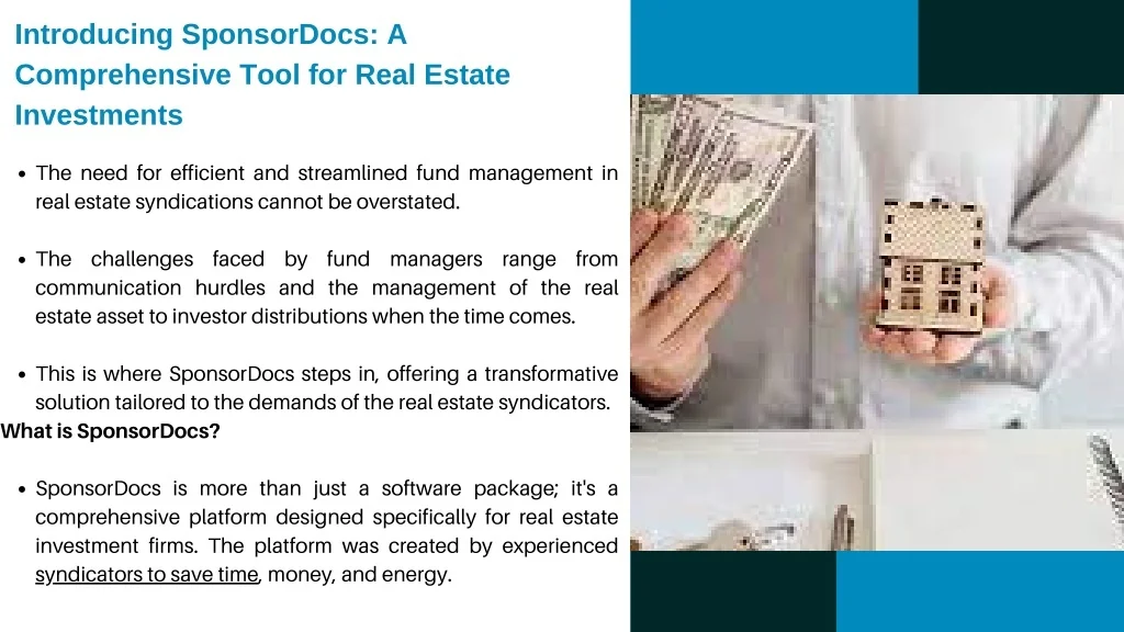 PPT - An Introduction to SponsorDocs Simplifying Fund Management ...