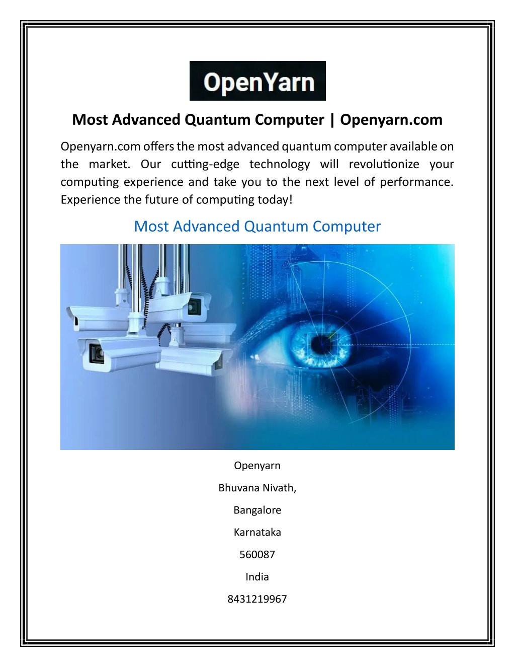 PPT - Most Advanced Quantum Computer Openyarn.com PowerPoint ... PPT - Most Advanced Quantum Computer Openyarn.com PowerPoint ...