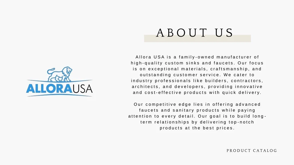 PPT - Allora USA - Best Custom Sinks and Faucets PowerPoint ...