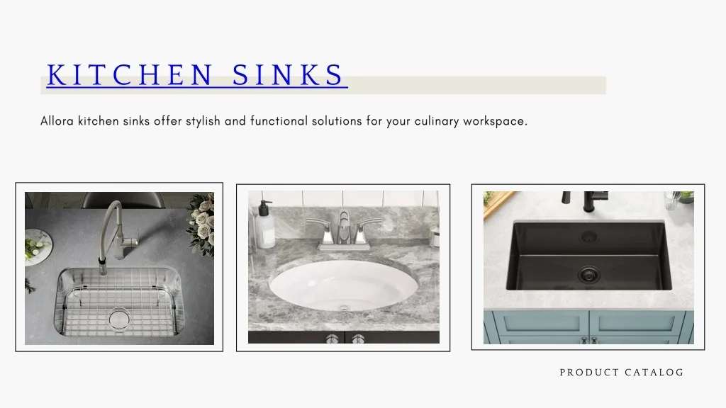 PPT - Allora USA - Best Custom Sinks and Faucets PowerPoint ...
