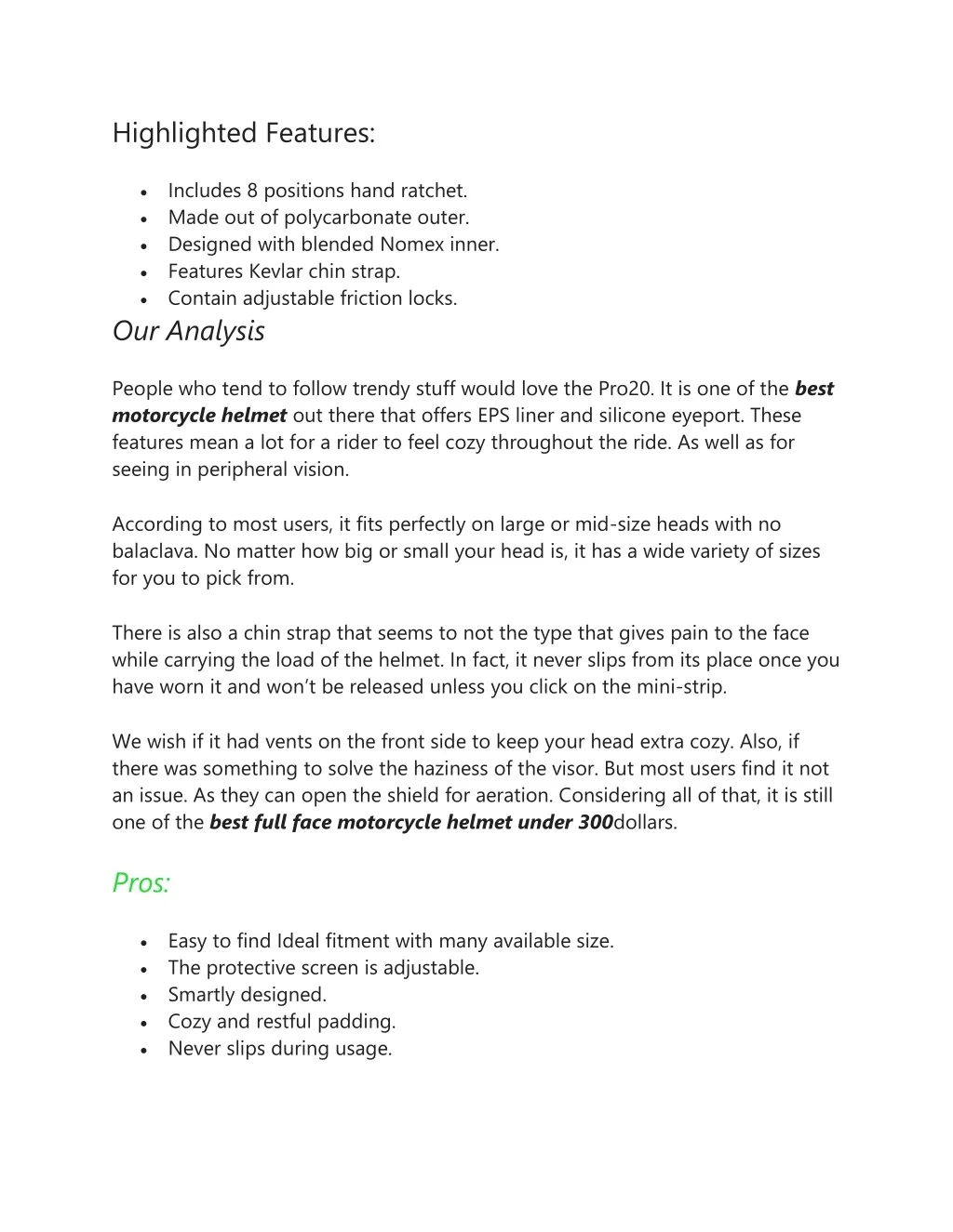 PPT - 7 Best Full Face Motorcycle Helmet Under 500 Dollars to Try ...