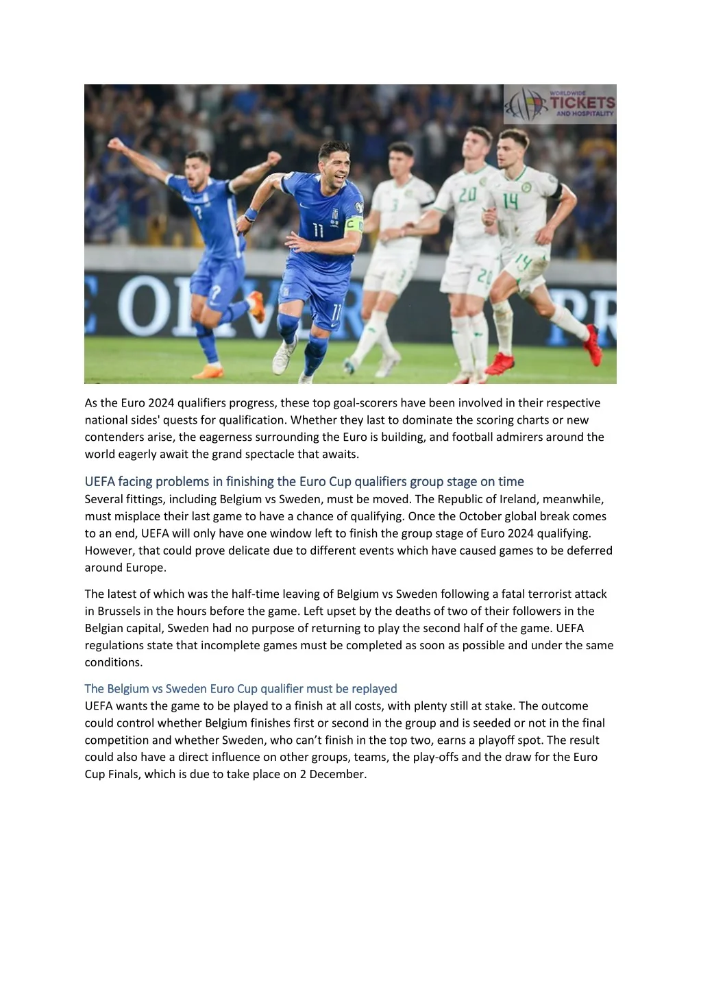 PPT - Euro 2024 The leading goal-scorers of Euro Cup qualifiers ...