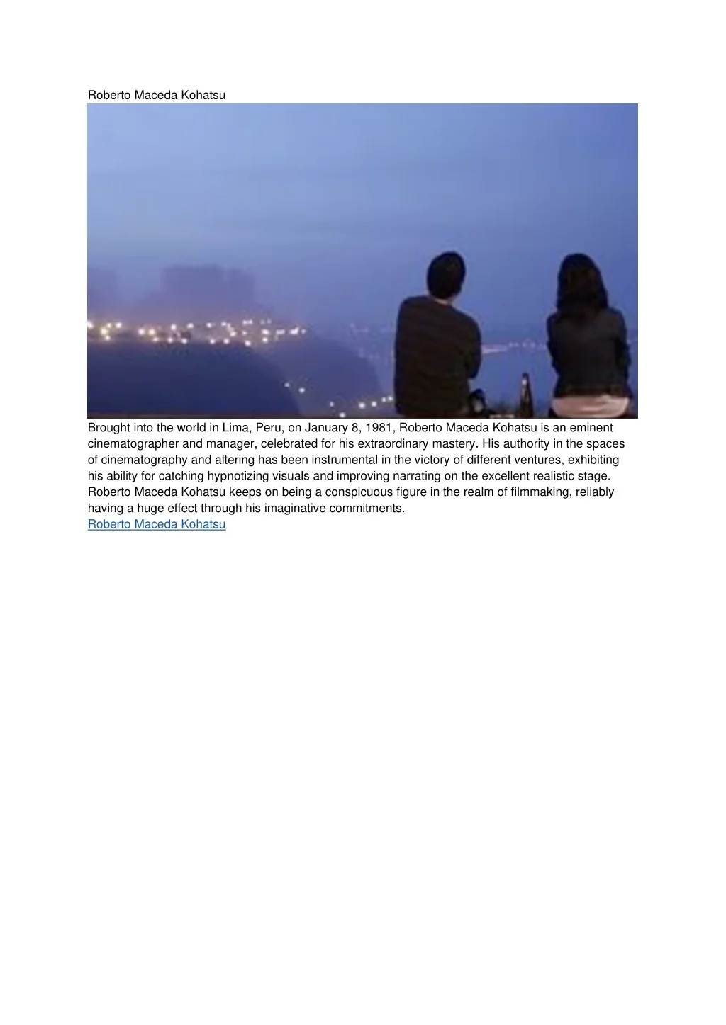 PPT - Roberto Maceda Kohatsu PowerPoint Presentation, free download ...