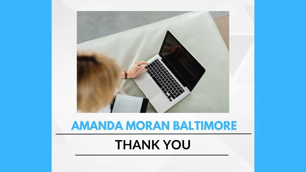PPT - Amanda Moran Baltimore - Small Business Owner PowerPoint ...