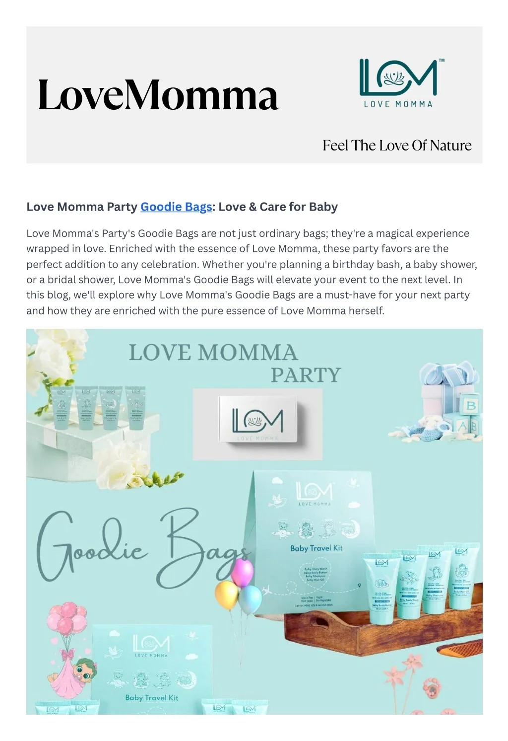 PPT - Love Momma Provide Party’s Goodie Bags PowerPoint Presentation - ID:12640108
