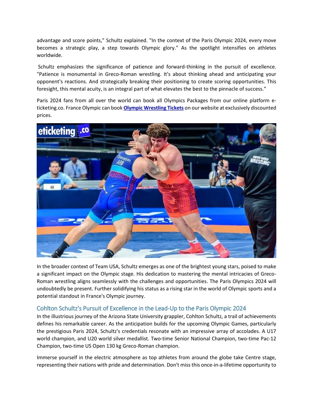 PPT - Paris 2024 Gratitude's Guidance Cohlton Schultz's Triumph over ...