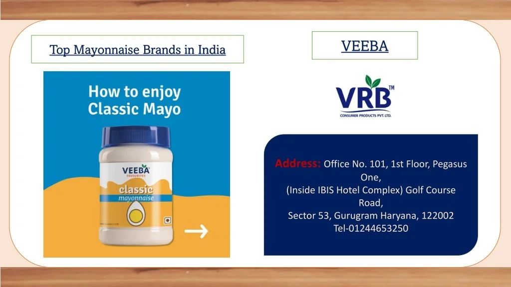 PPT - Best mayonnaise brand in india PowerPoint Presentation, free ...