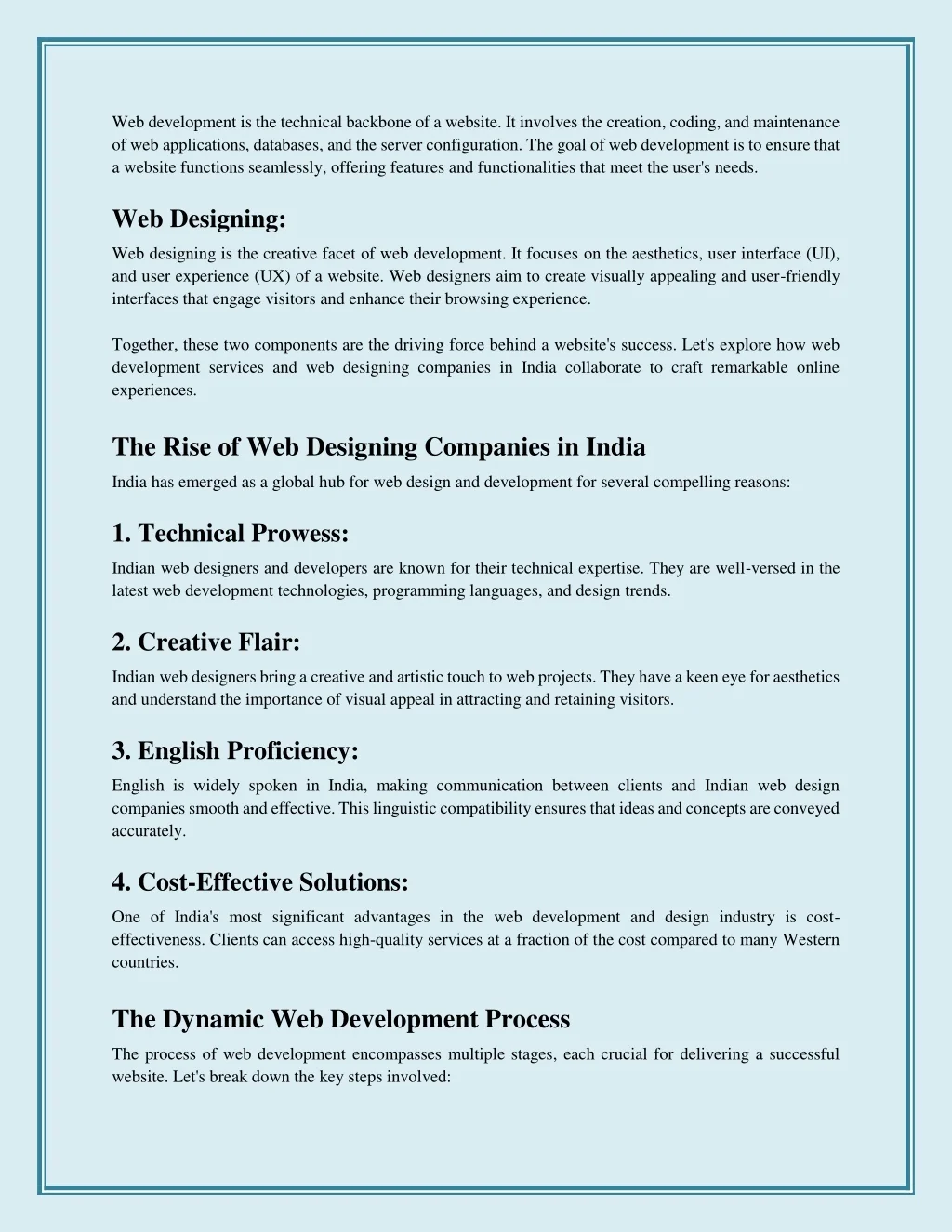 PPT - Crafting Digital Excellence Web Development Services by Leading ...