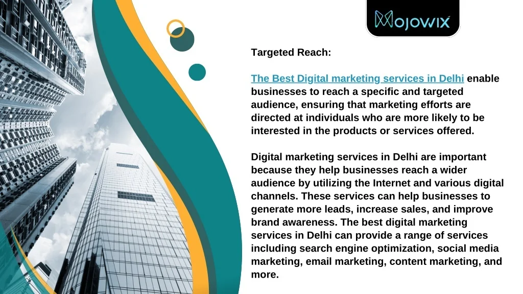 PPT - India’s Best Digital Marketing in Delhi - Mojowix | PowerPoint ...
