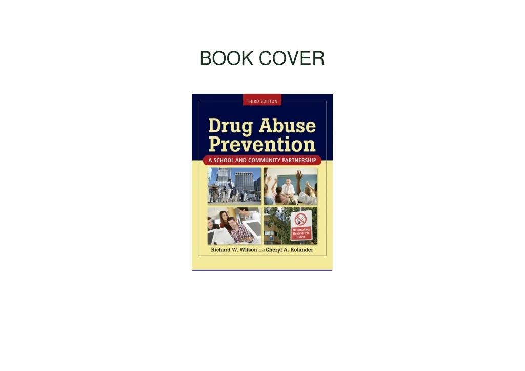 PPT - $PDF$/Read ️/Download⚡️ Drug Abuse Prevention: A School and ...