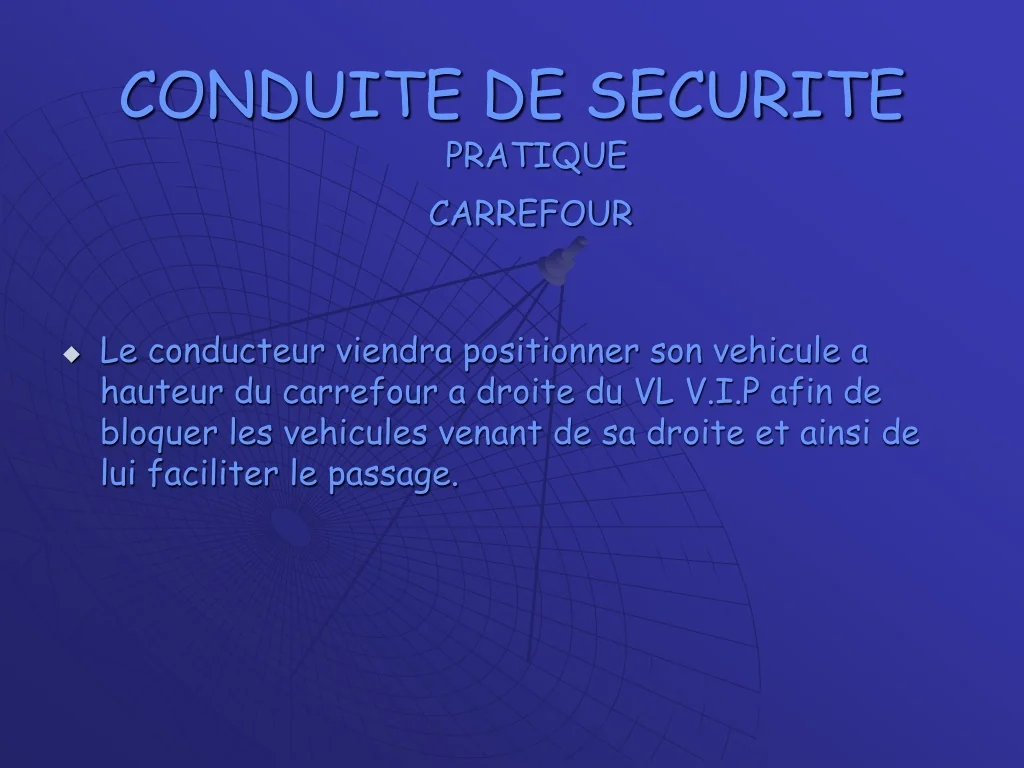 PPT - 8_CONDUITE_DE_SECURITE PowerPoint Presentation, free download ...