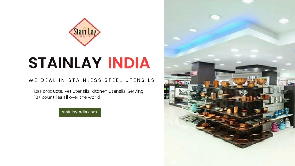 PPT - STAINLAY INDIA | Barware and Pert Utensils. PowerPoint ...