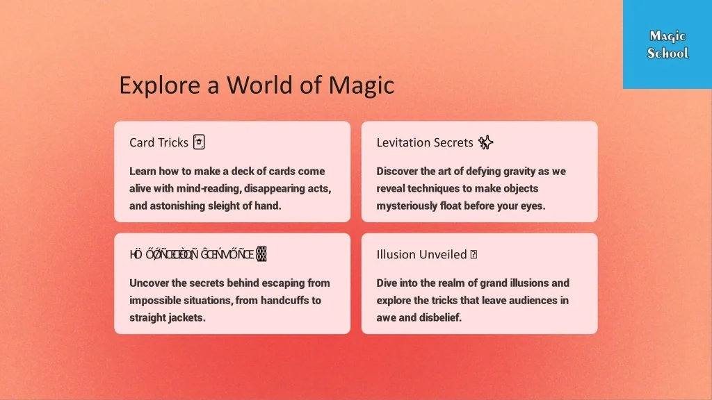 PPT - The Secrets of Illusion Free Magic Videos PowerPoint Presentation ...