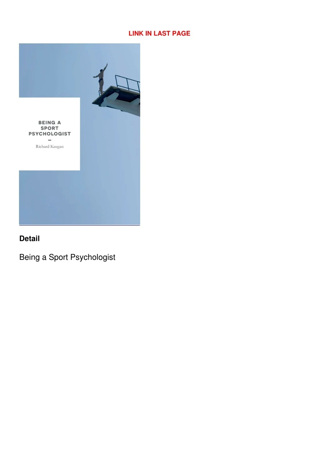 PPT - PDF ️Download ️ Being a Sport Psychologist PowerPoint ...