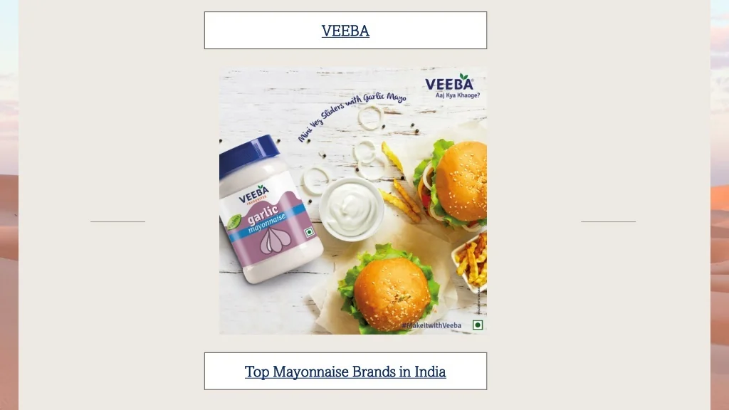 PPT - Top Mayonnaise Brands in India PowerPoint Presentation, free ...