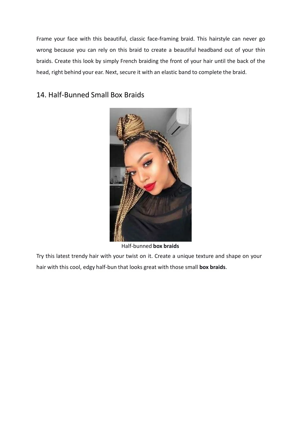 PPT - Box Braids Hairstyles That'll Make You Want Them PowerPoint ...
