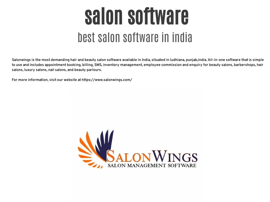 PPT - salon software PowerPoint Presentation, free download - ID:12831195