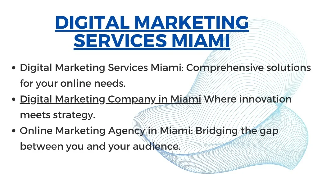 PPT - Miami Digital Marketing Agency PowerPoint Presentation, free ...