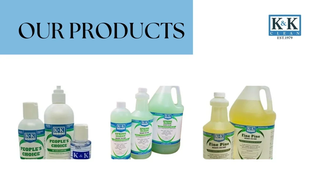 PPT - K&K Clean's Premium Sanitizer and Disinfectant Products ...