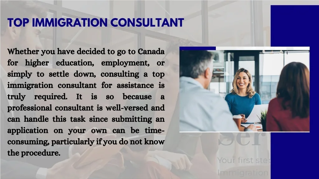 PPT - Certified Canadian Immigration Consultant – Make Your Canada ...