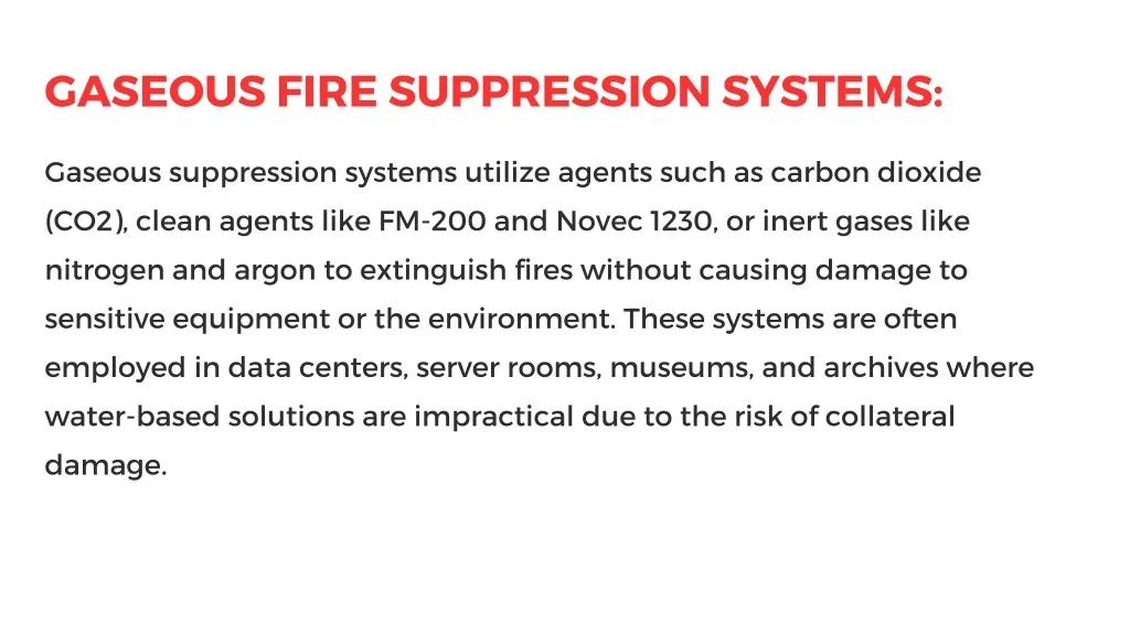 PPT - Exploring Four Types of Fire Protection Systems and the ...