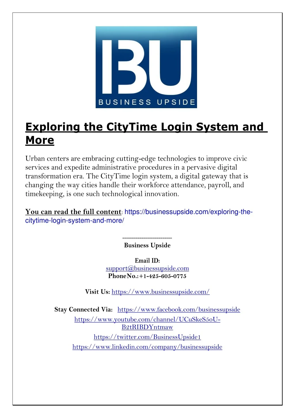 PPT - Exploring the CityTime Login System and More PowerPoint ...