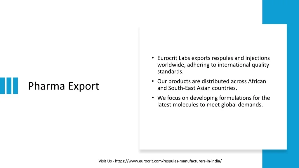 PPT - India’s Trusted Respules Manufacturers - Eurocrit Labs ...