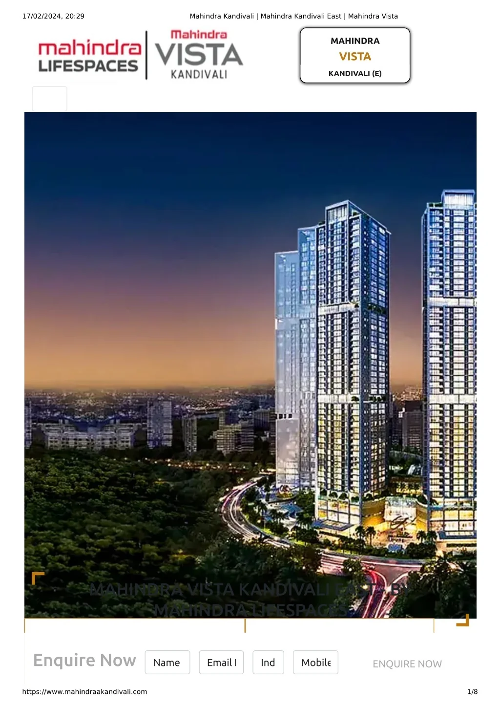 PPT - Mahindra Kandivali _ Mahindra Kandivali East _ Mahindra Vista ...