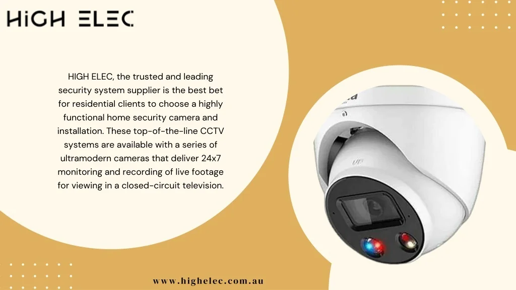 PPT - CHOOSE HOME SECURITY CAMERA AND INSTALLATION FOR 3 KEY PERKS ...