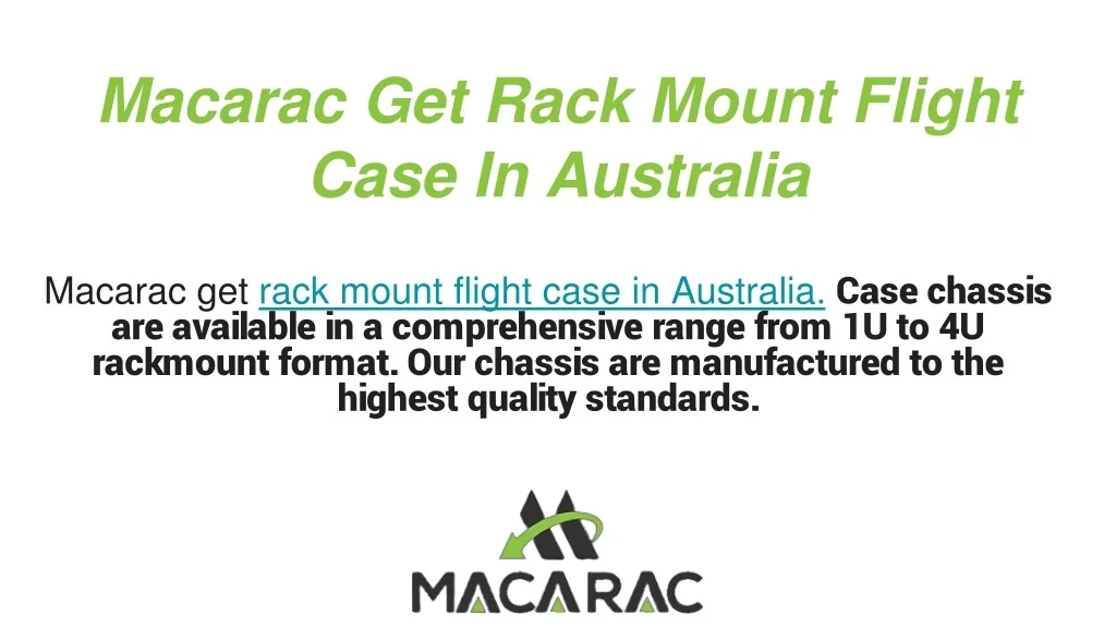 PPT - Macarac PowerPoint Presentation, free download - ID:12977891