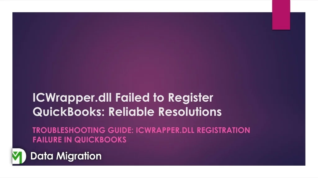PPT - Troubleshooting Guide: ICWrapper.dll Registration Failure in ...