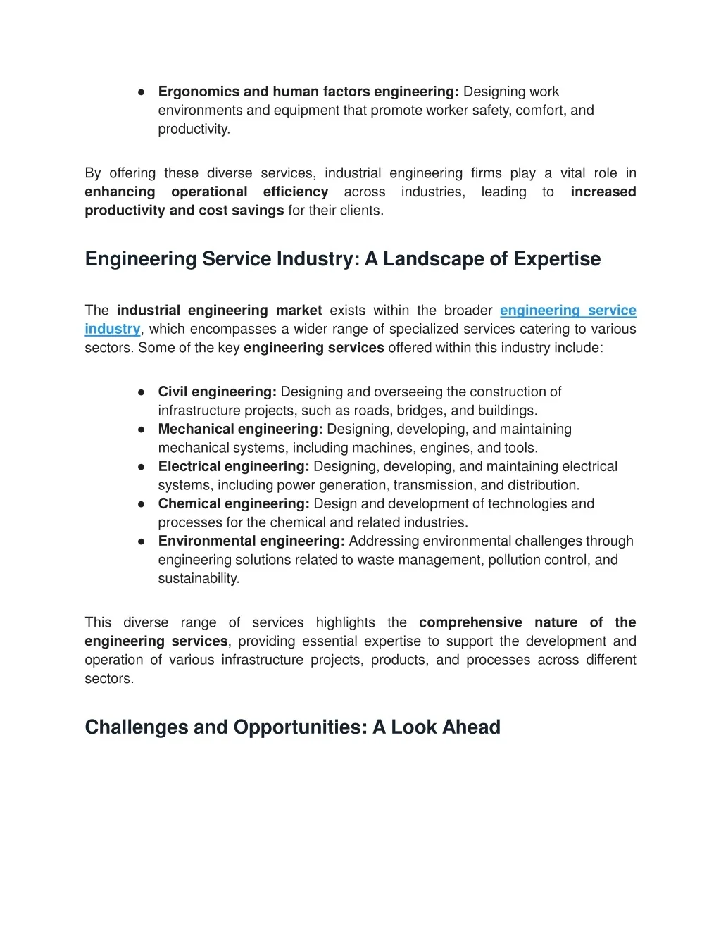 PPT - Driving Efficiency, Powering Growth The 445 Billion Engineering ...